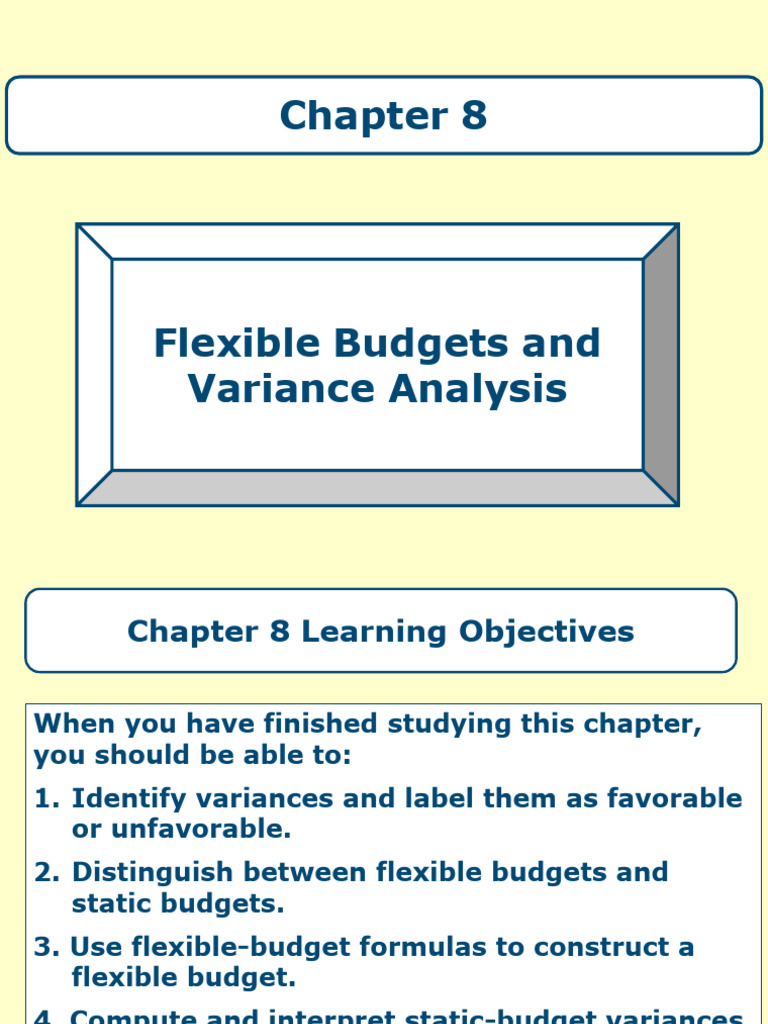 Chapter 7 Flexi & Variance | Download Free PDF | Variance | Business