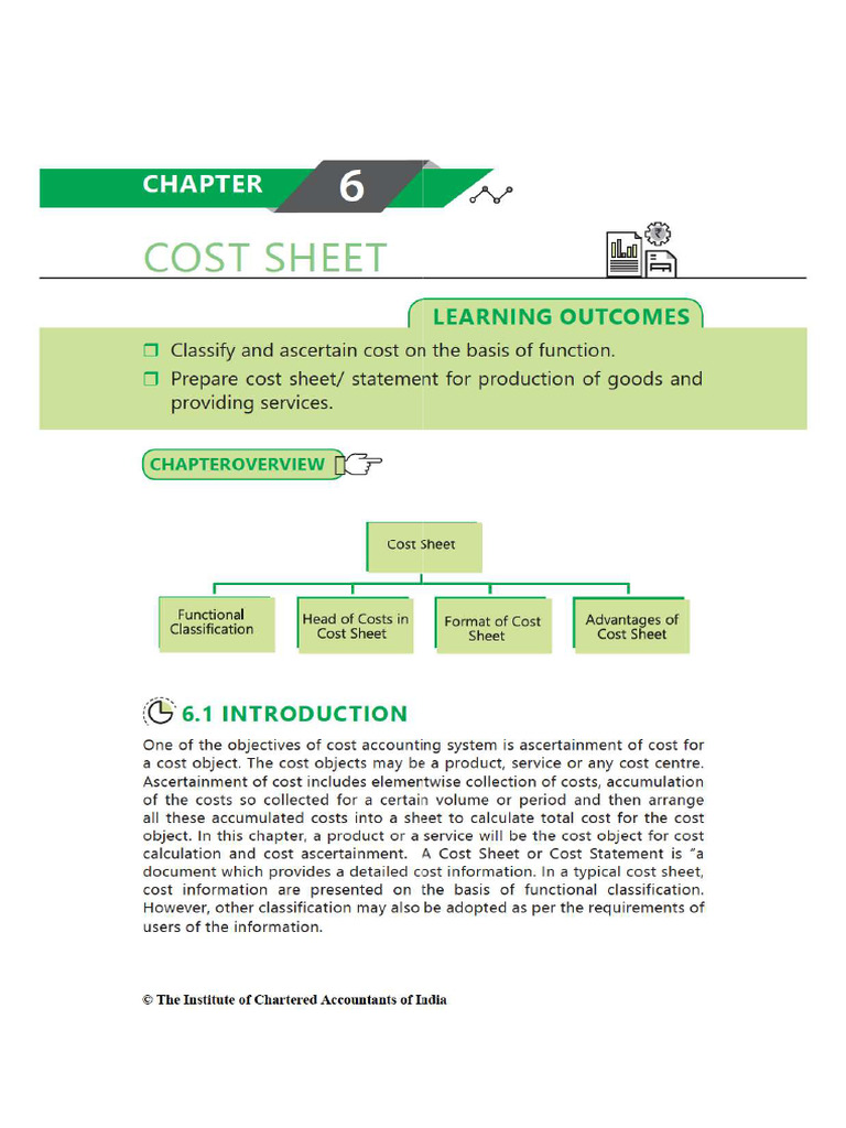 COGS Statement | PDF