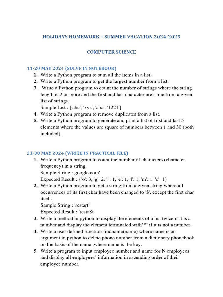 Cs Pdf String Computer Science Python Programming Language