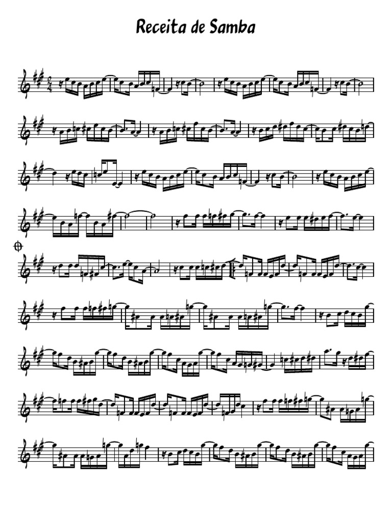 Receita de Samba | PDF
