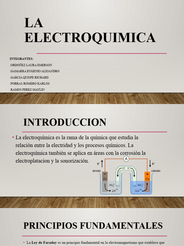 La Electroquimica | PDF | Electroquímica | Redox