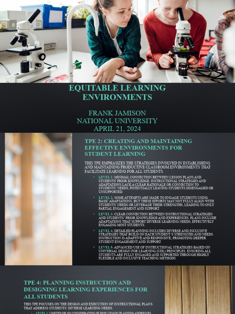 Equitable Learning Strategies Guide | PDF | Learning | Inclusion (Education)