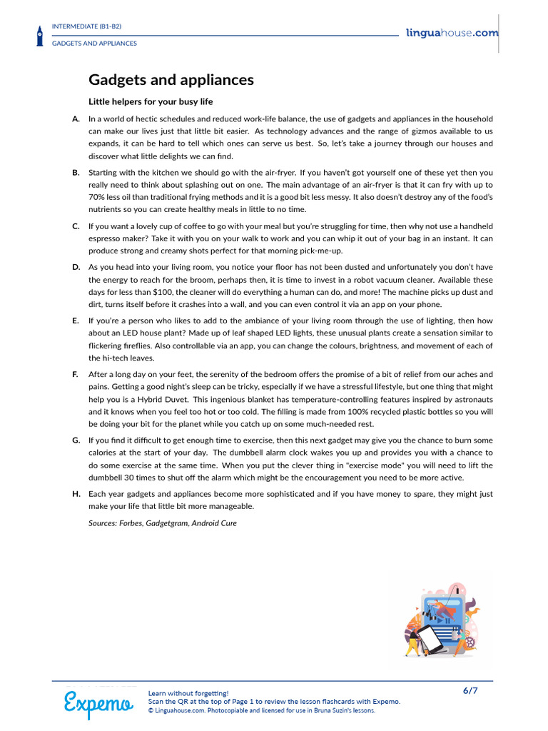 Gadgets and Appliances | PDF | Vacuum Cleaner