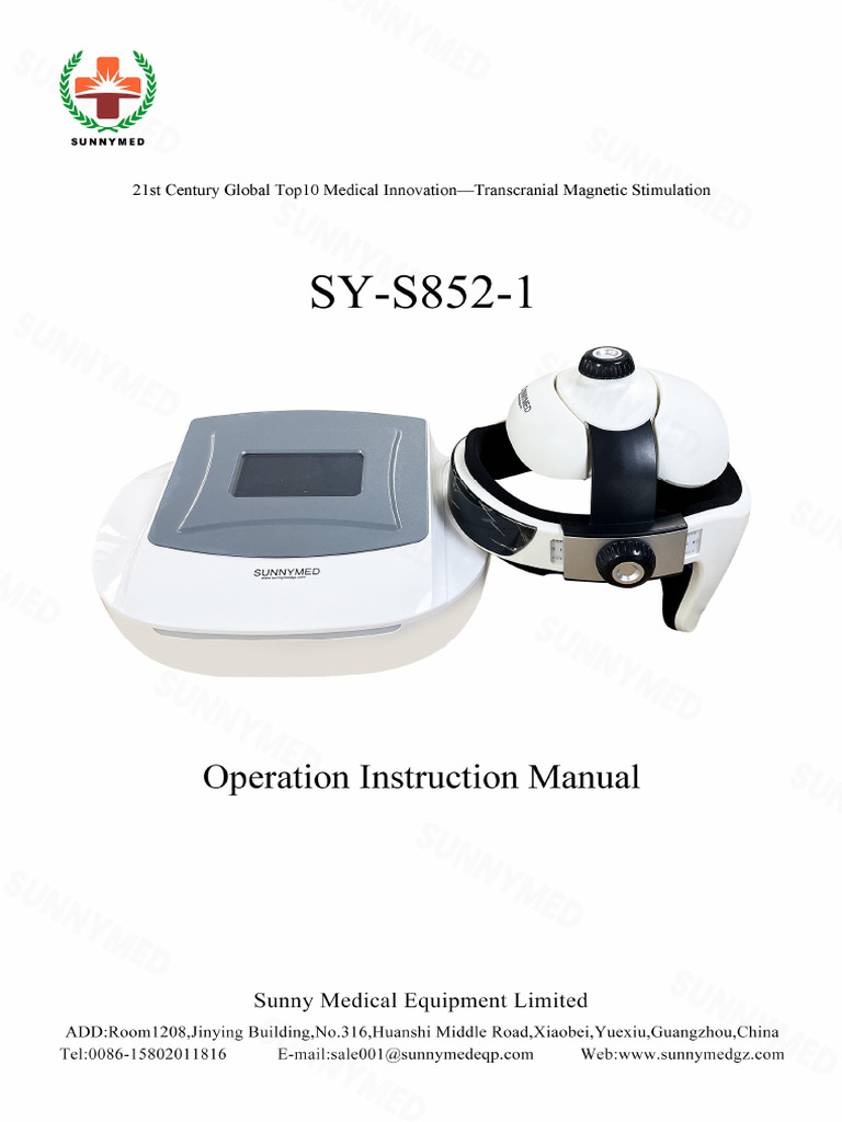 Operation Instruction Manual of SY-S852-1 RTMS | PDF