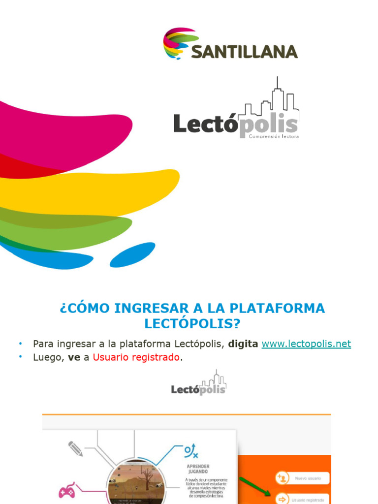 Manejo de Lectópolis | Descargar gratis PDF | Comprensión lectora | Aprendizaje