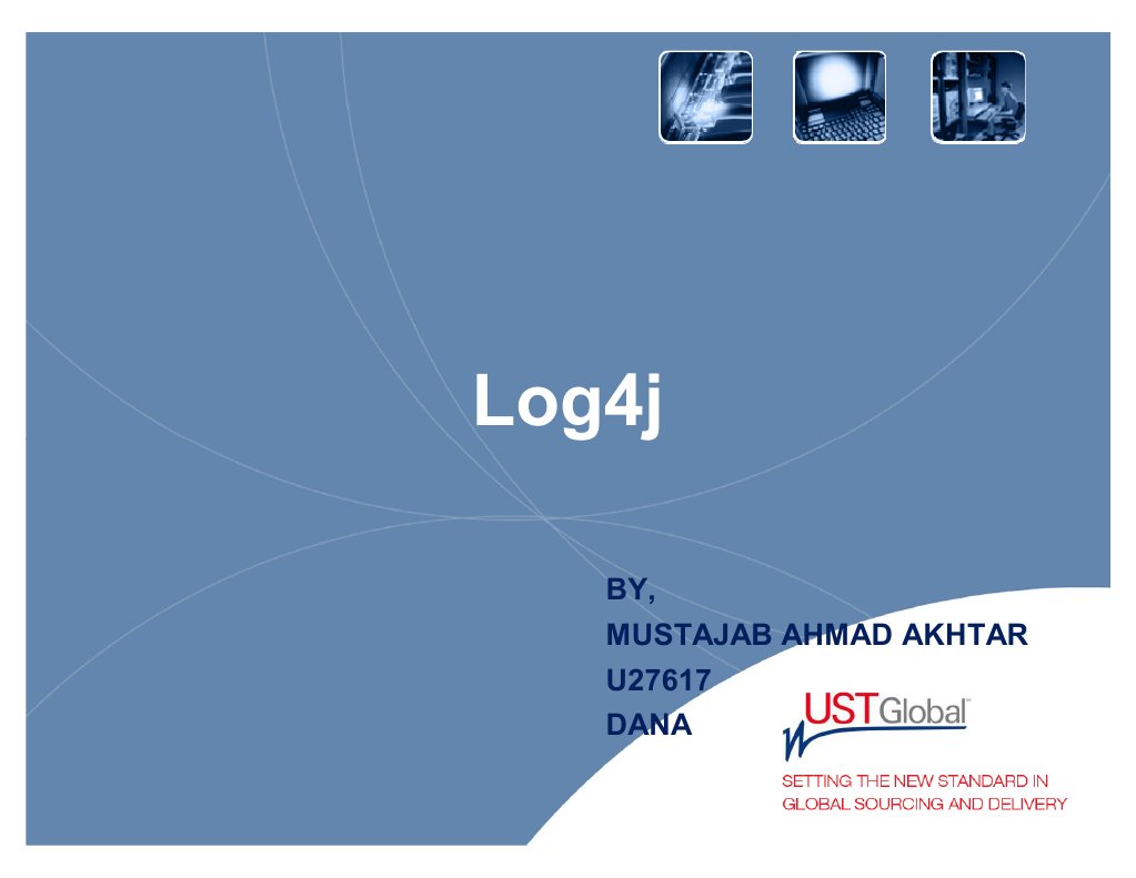 Log4j Presentation | PDF | Areas Of Computer Science | Software Engineering