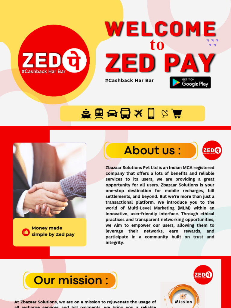 ZED PAY FULL PLAN New - 20240408 - 132419 - 0000 | PDF | Economies