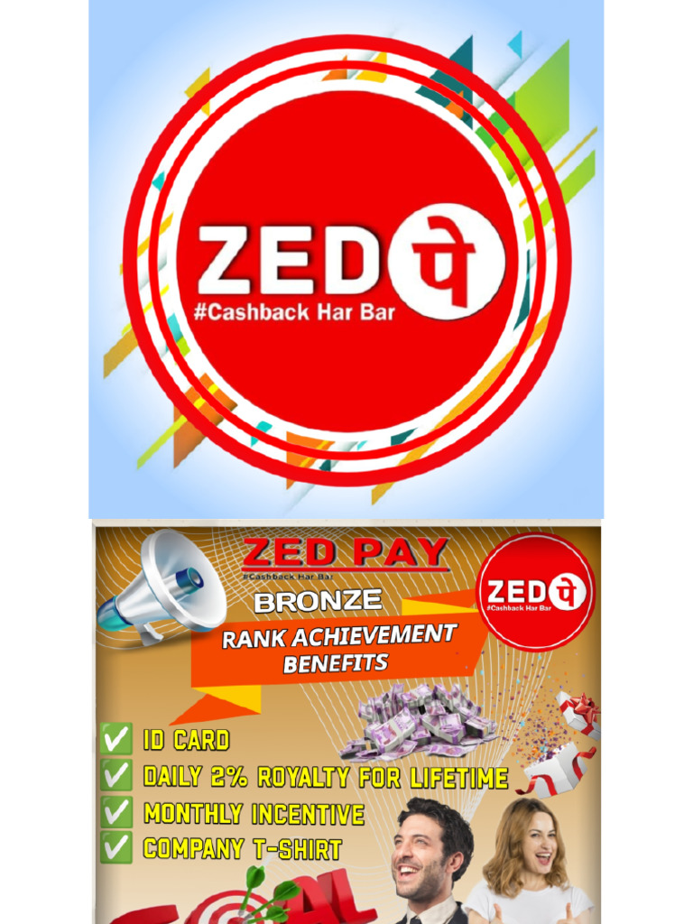 Zedpay Rank Achievement Benefits | PDF