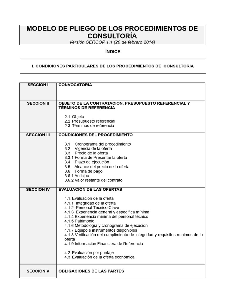 Pliego Condiciones Particulares CD LC CP | PDF | Oferta (economía) | Presupuesto