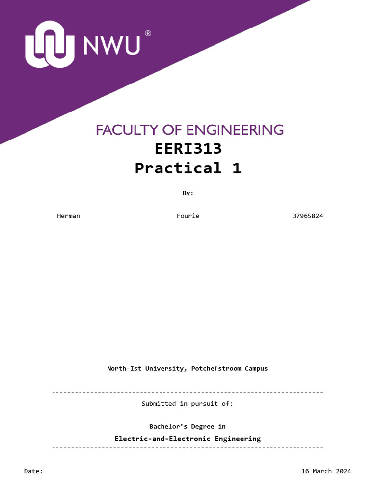 Herman Fourie | PDF | Capacitor | Capacitance