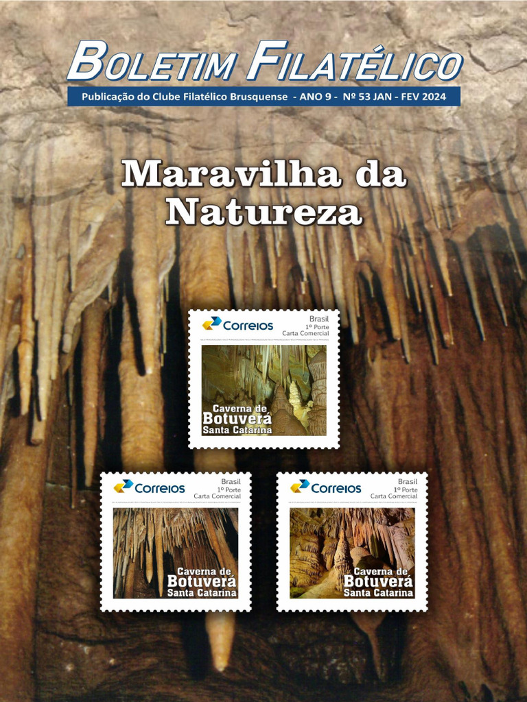 Caverna de Botuverá: Maravilha Natural | PDF | Filatelia