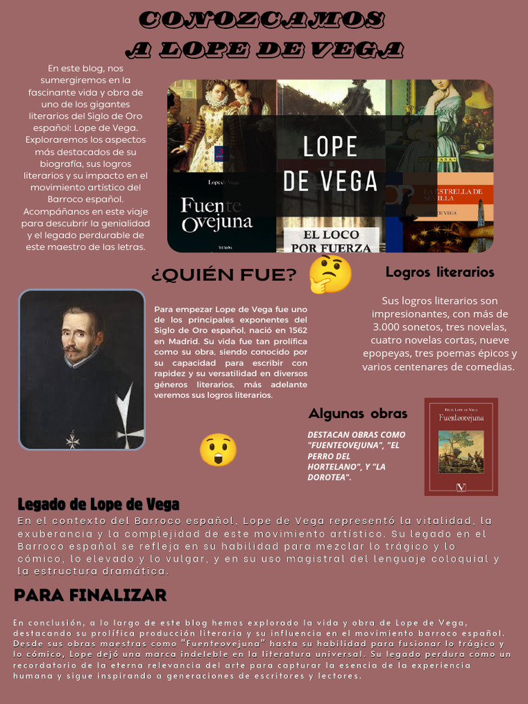 Lope de Vega | PDF | Barroco | Las artes