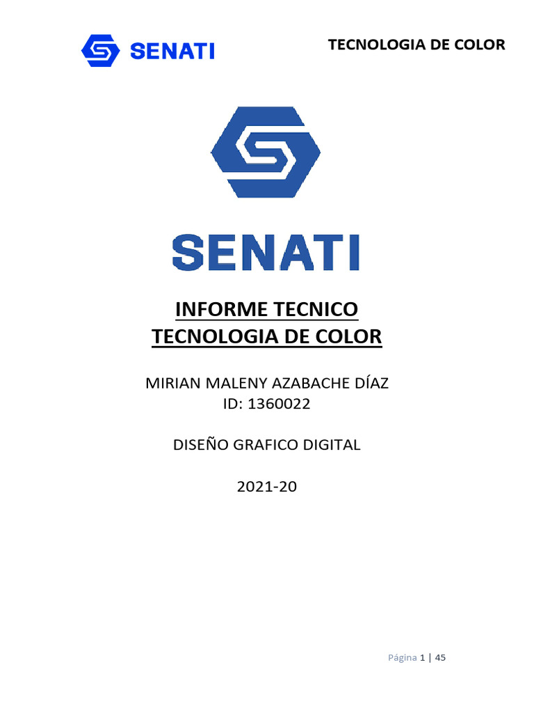 Proyecto Tecologia de Color | PDF | Color | Percepción