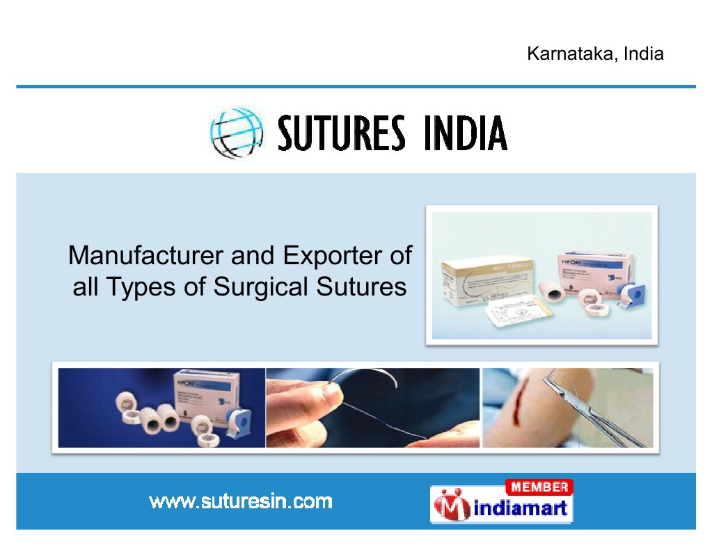 Surgical Sutures in India Market Overview | PDF | Surgical Suture ...