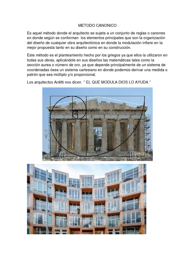 METODO CANONICO | PDF