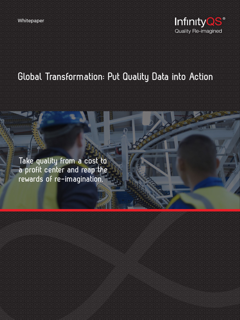 InfinityQS WhitePaper Global Transformation | PDF | Business