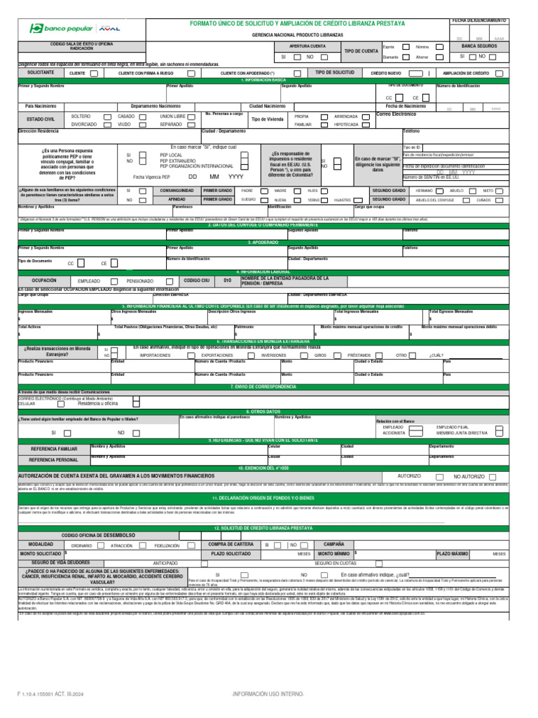 Fusa Actuaizado PDF - 240514 - 103405 | PDF | Bancos | Crédito