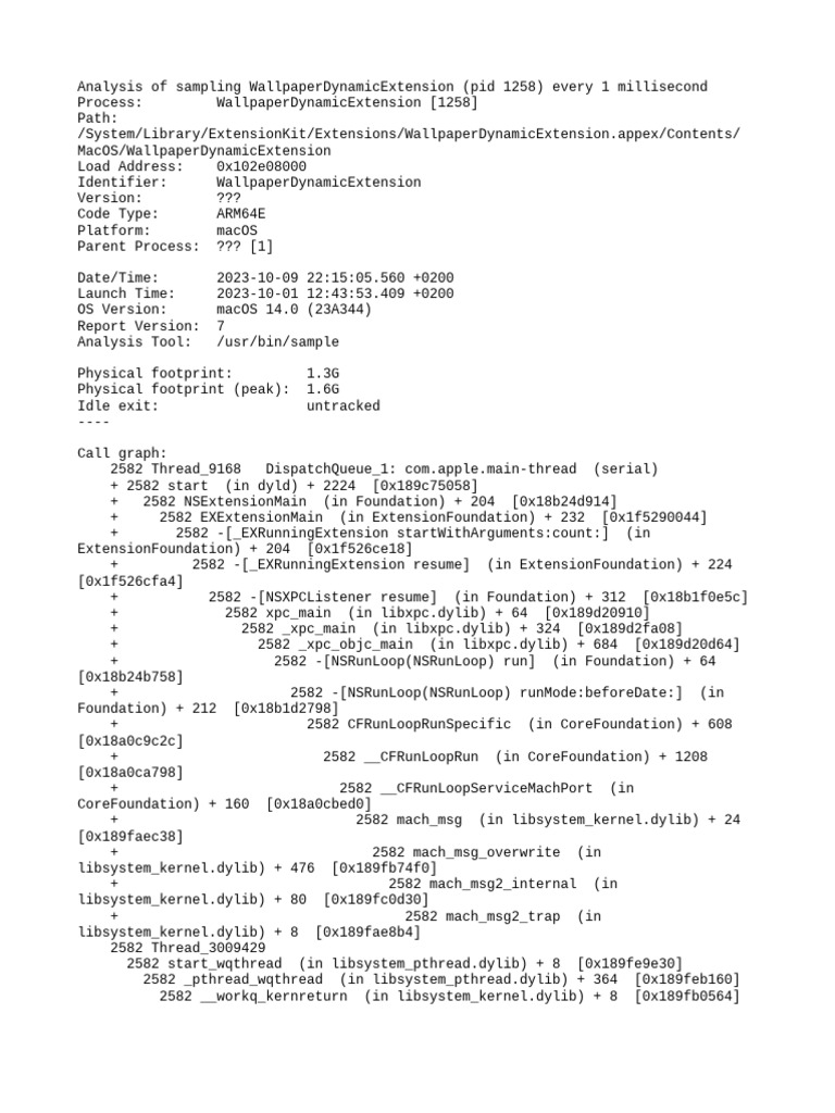 Échantillon de WallpaperDynamicExtension | PDF | Operating System Technology | Software Engineering