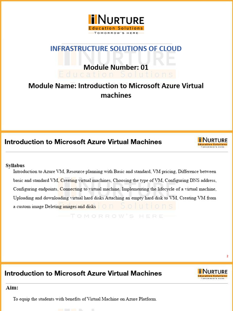 Unit 1 | PDF | Virtualization | Microsoft Azure
