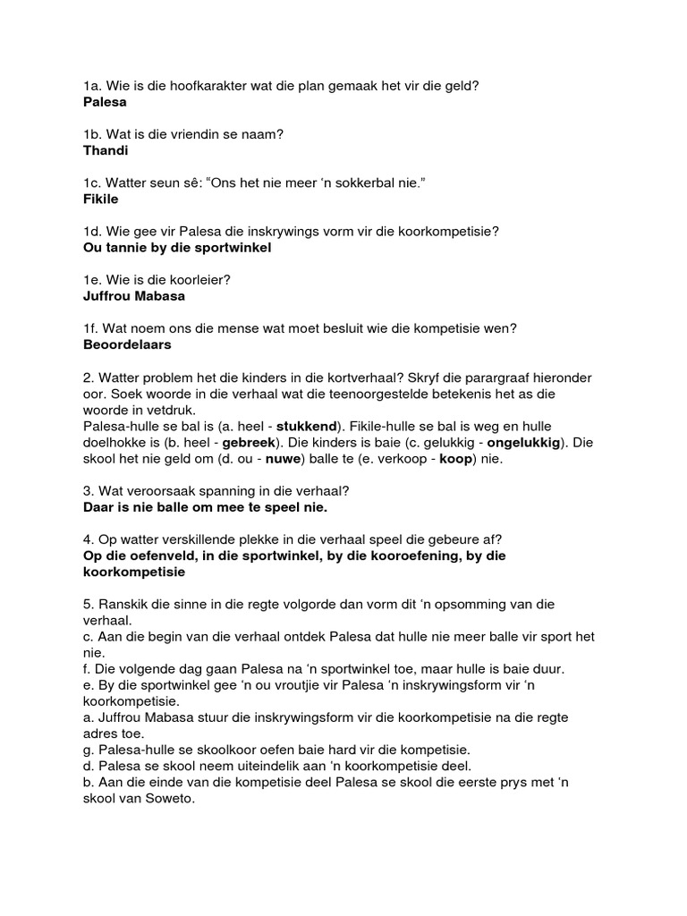 Palesa Se Plan - Memo | PDF