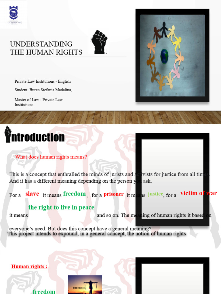 Understanding the Human Rights | PDF | Human Rights | International Law