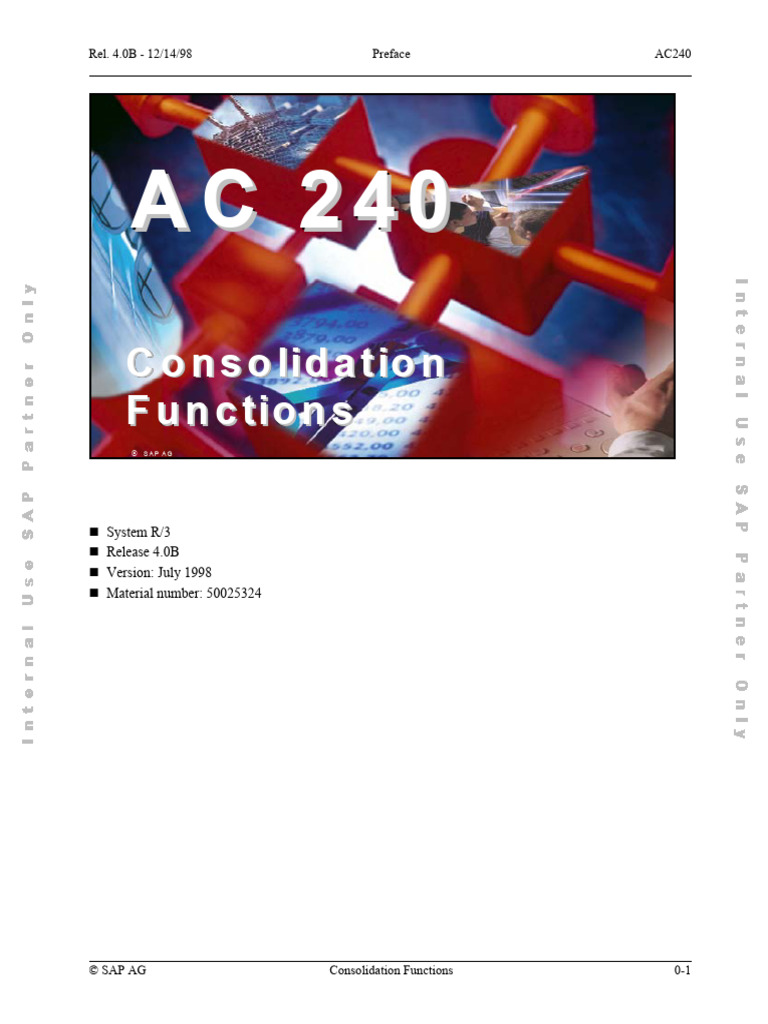 AC240 Consolidation Functions | PDF | Computing | Software AC240 Consolidation Functions | PDF | Computing | Software