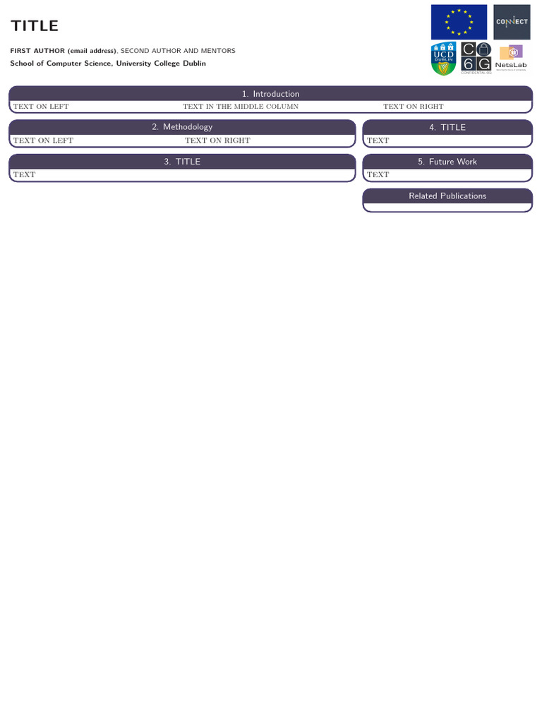 Securenet 2024 Poster Template | PDF