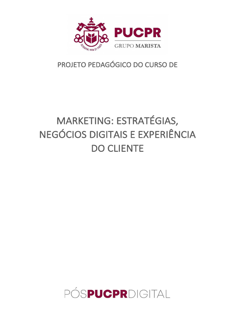 PPC - Marketing - Estratégias, Negócios Digitais e Experiência Do Cliente | PDF | Marketing ...