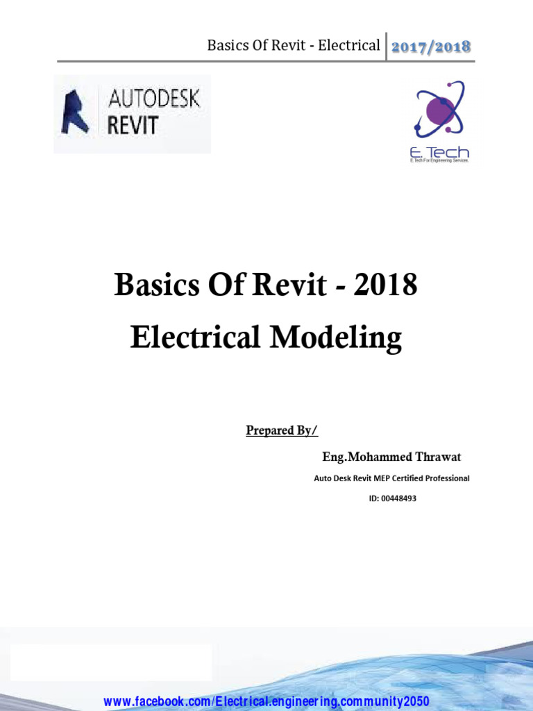 Basic of Revit Electrical Modeling 2018 | PDF | Autodesk Revit ...