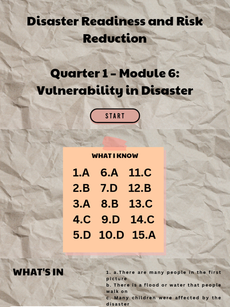 Module-6-DRRR 20240411 215541 0000 | PDF | Emergency | Flood
