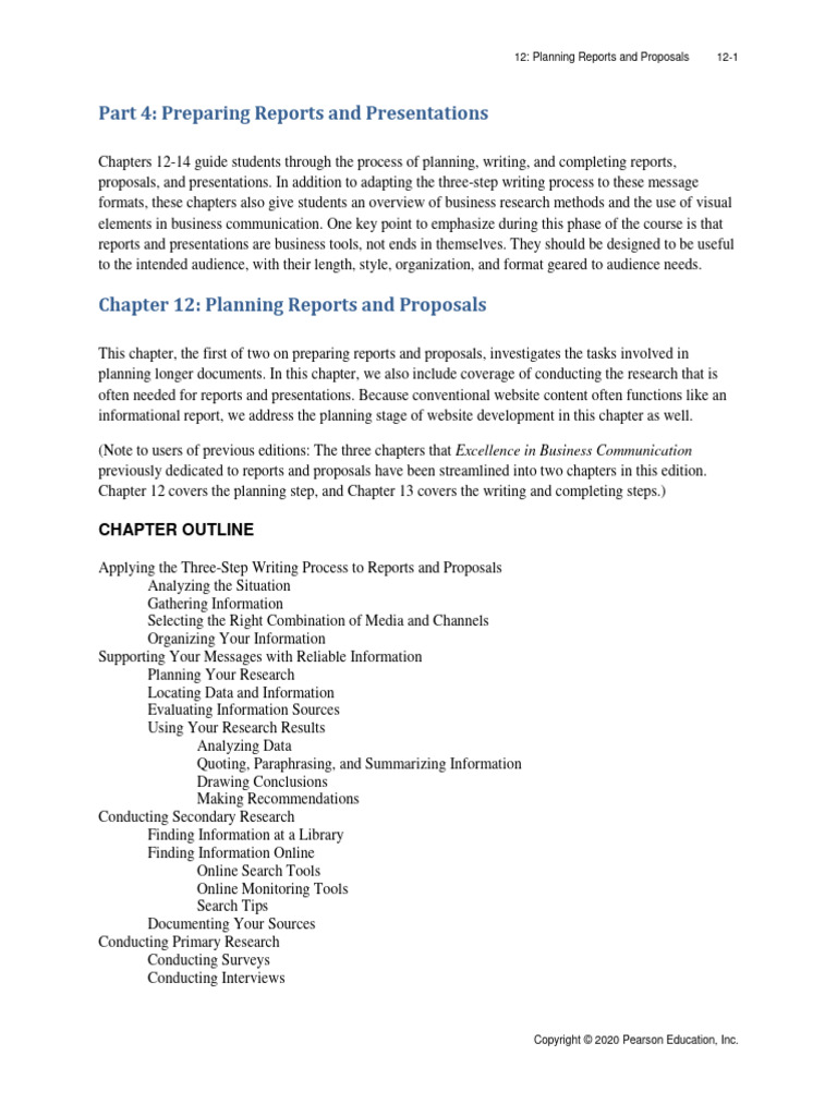 Chap 12 | PDF | Survey Methodology | Business Plan