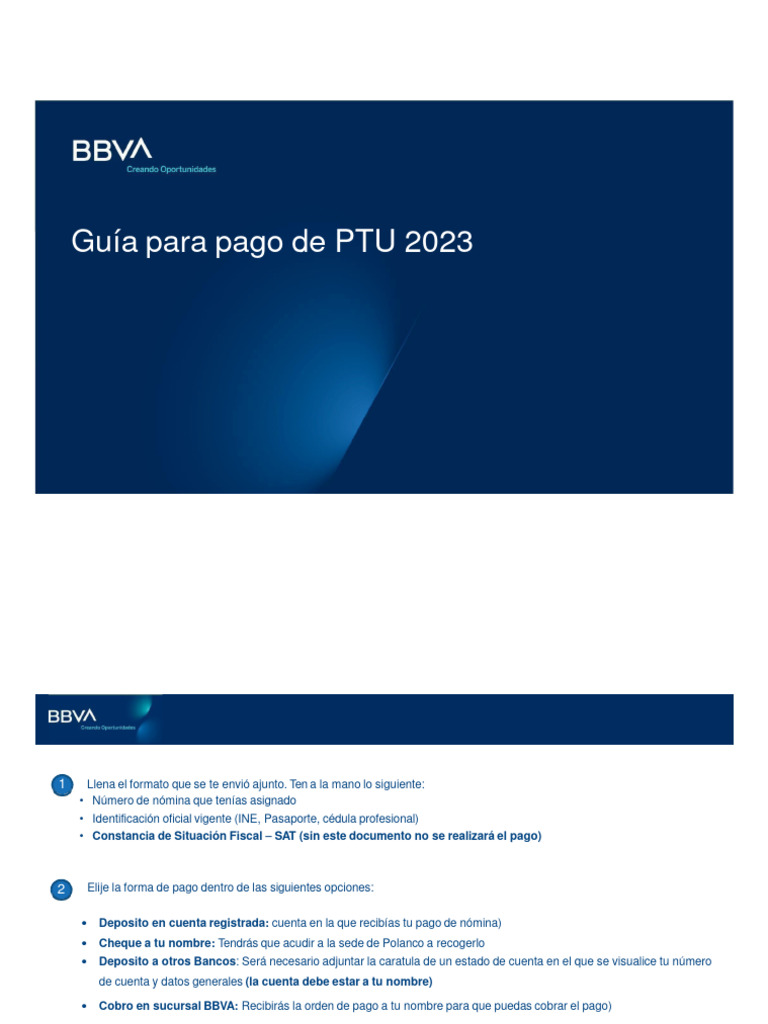 Guía para Pago de Utilidades 2023 | PDF