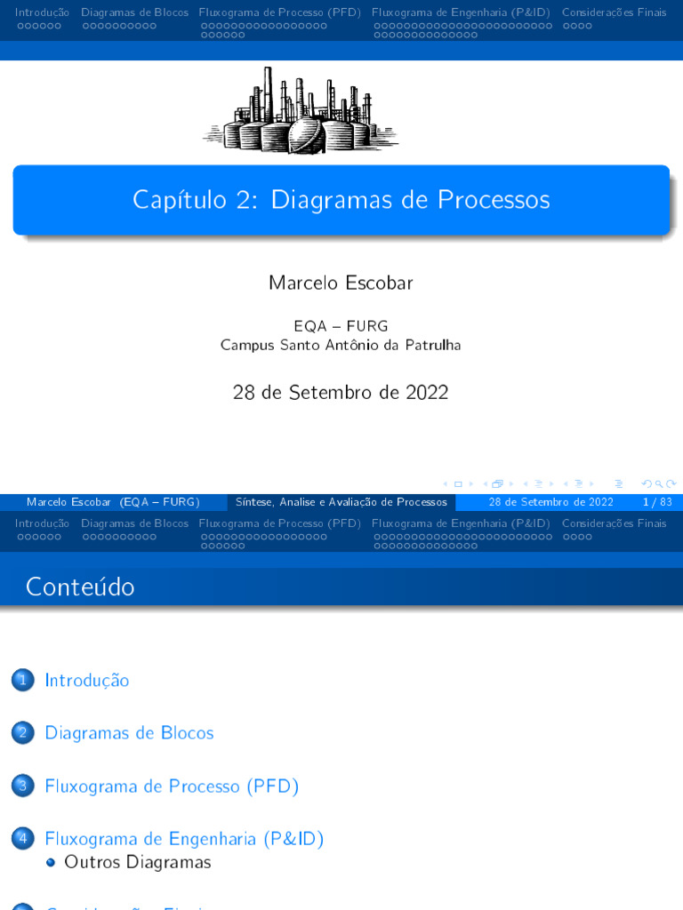 Capitulo - 2 Fluxogramas de Processos 22 | PDF | Equations | Transport Phenomena