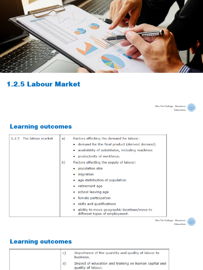 Understanding the Labour Market Dynamics | PDF | Labour Economics ...