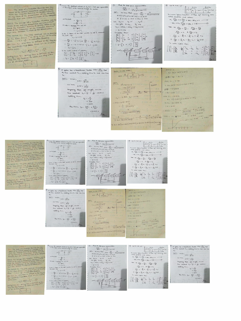 Control System Engineering-Mid2 | PDF