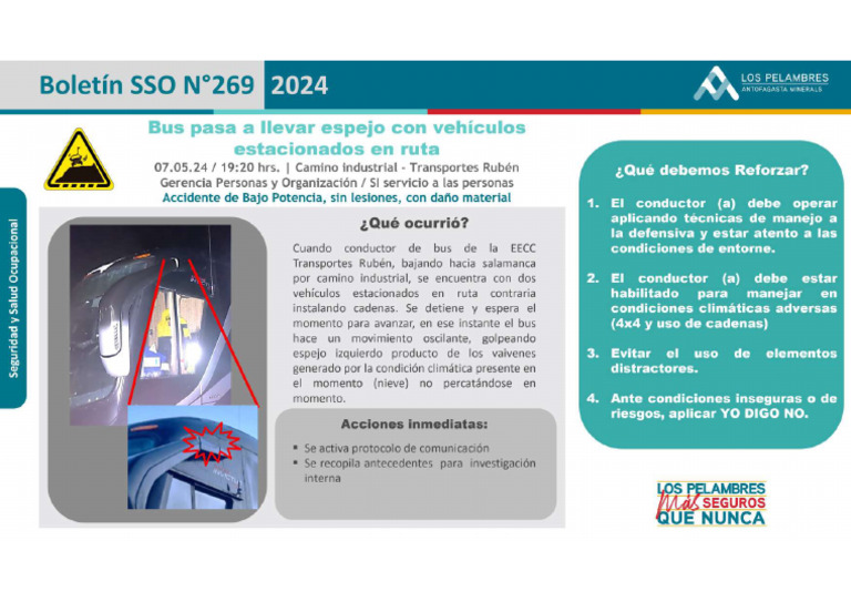 Boletin SSO N°269 | PDF