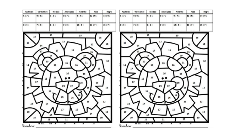 mandala con sumas | PDF