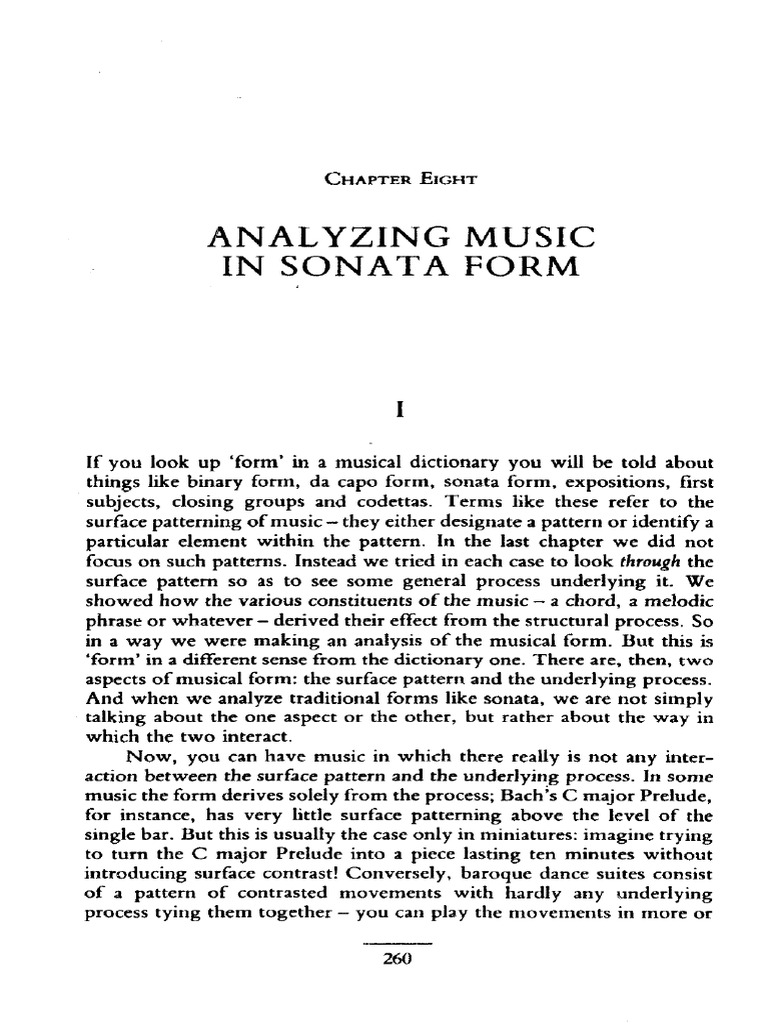 COOK, Nicholas - CAPÍTULO 8 | PDF | Musical Techniques | Musical Forms