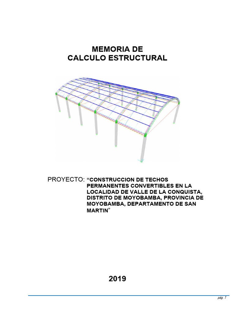 Cálculo Estructural de Techos Metálicos | PDF | Viga (Estructura ...