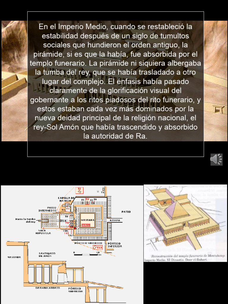 Templos funerarios en el Imperio Medio | PDF | Historia