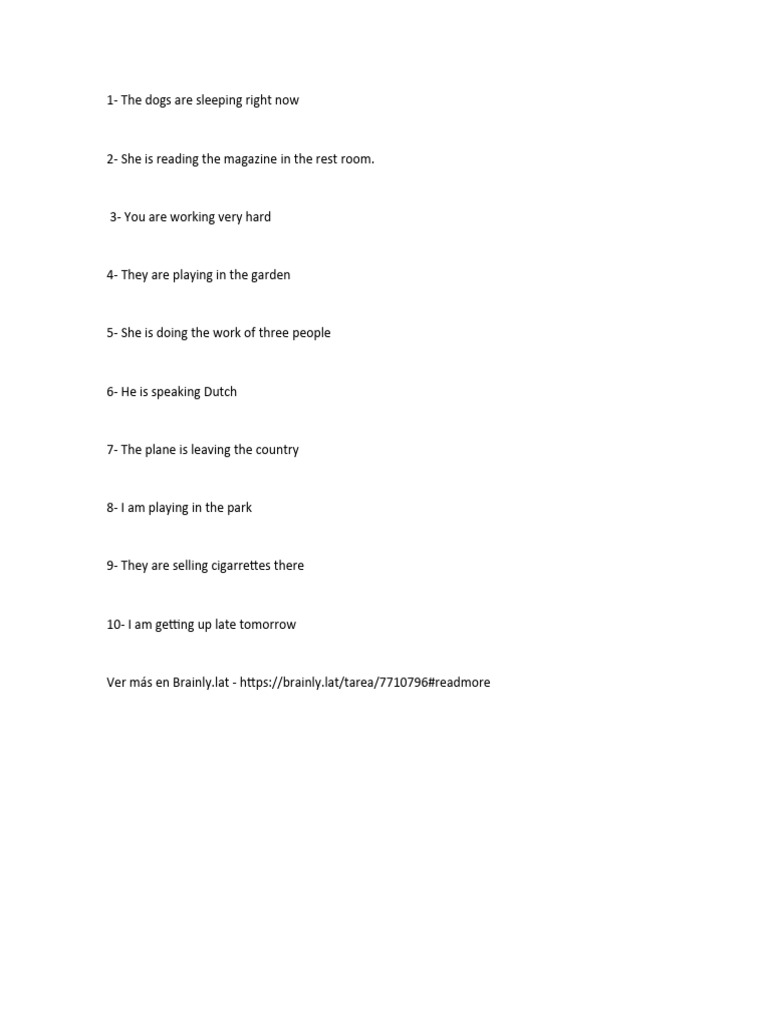 Current Activities and Actions List | PDF