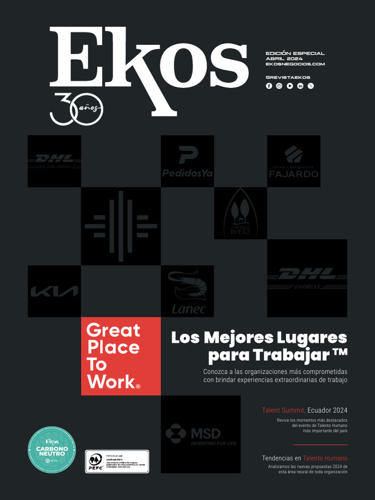 Revista EKOS RRHH | Descargar gratis PDF | Sustentabilidad | Bancos