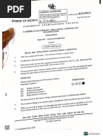 Csec - Section B - Eng A - Notes | PDF | Memorandum