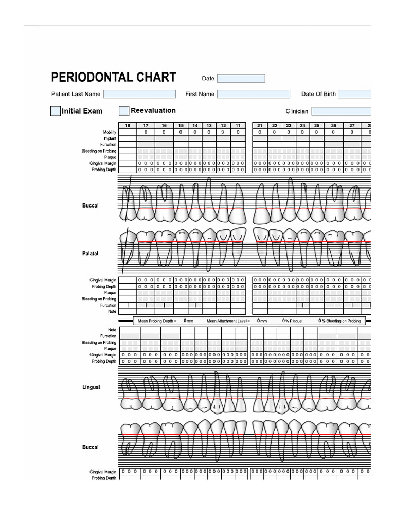 Periodontal Chart Online - WWW - Perio-Tools - Com 5 | PDF