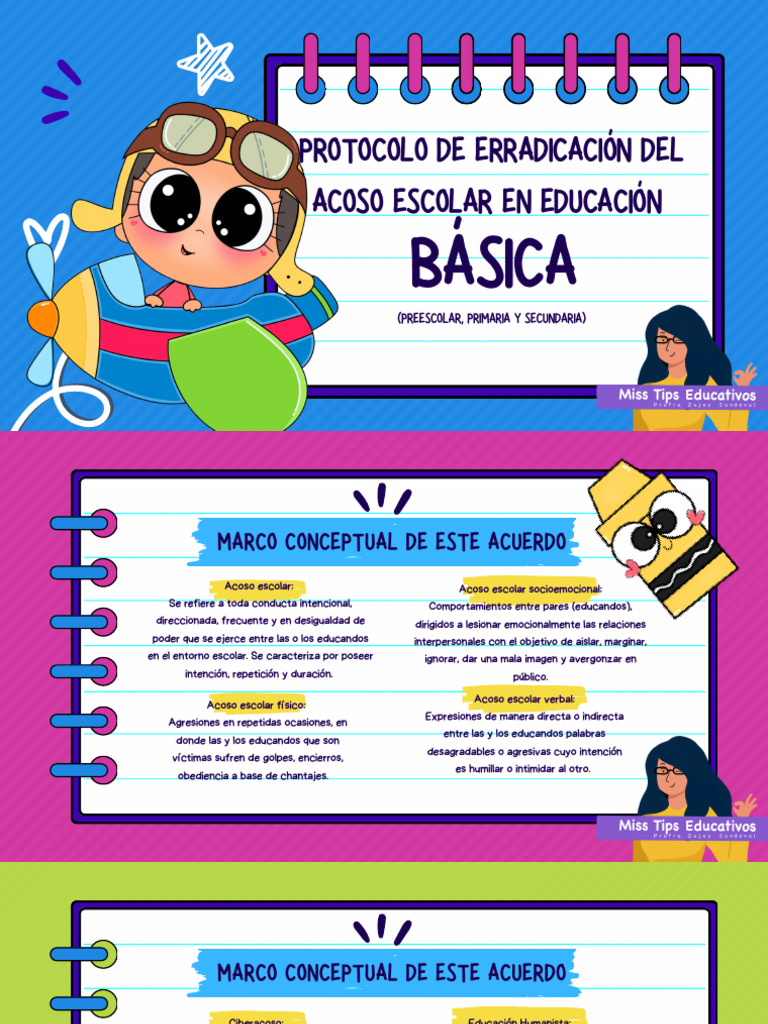 Protocolo para Erradicar el Acoso Escolar | PDF | Acoso cibernético