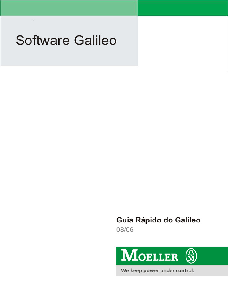 Guia Rápido do Software Galileo | PDF | Controlador lógico programável ...
