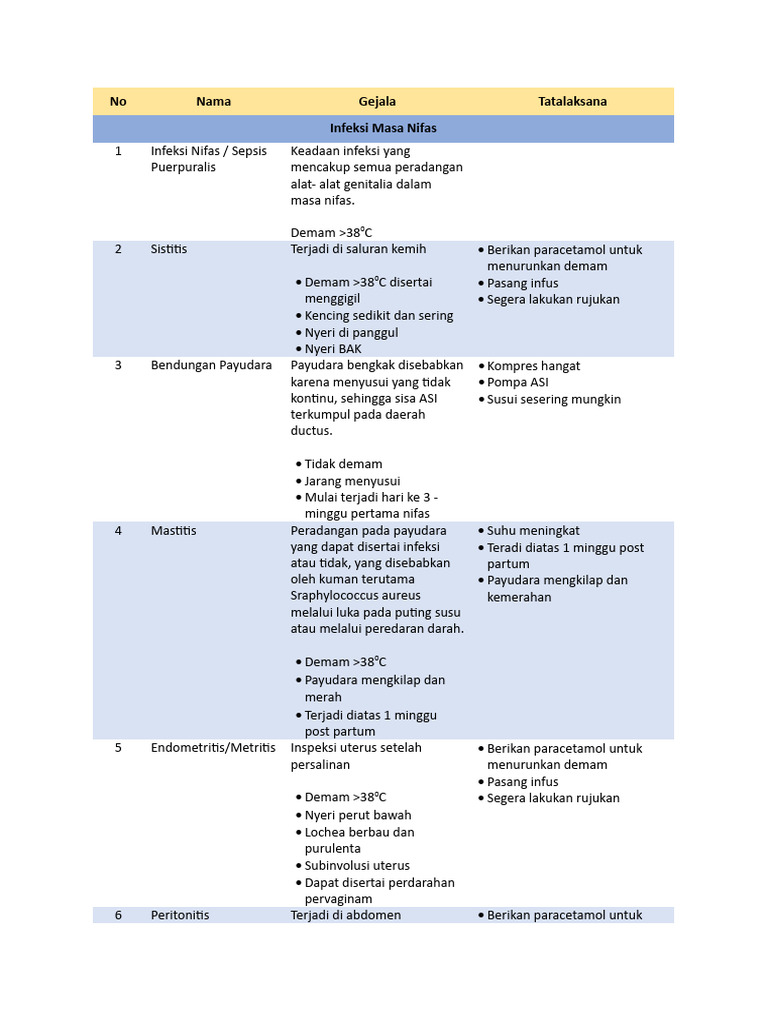 Infeksi Masa Nifas Dan IMS | PDF