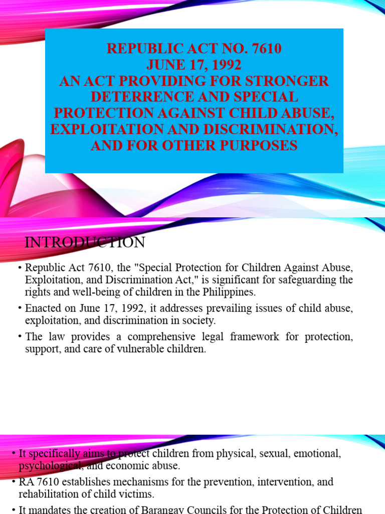 Child Protection Act in the Philippines | PDF | Social Science