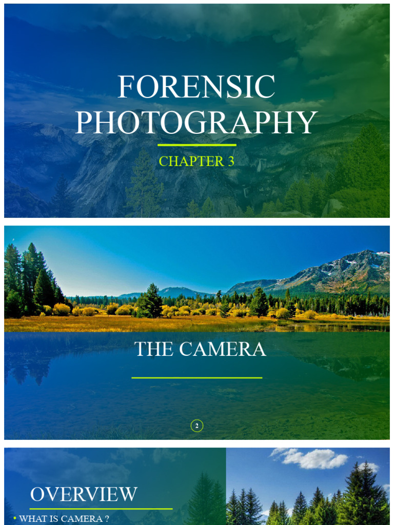 Forensic Camera Essentials | PDF | Camera | Zoom Lens