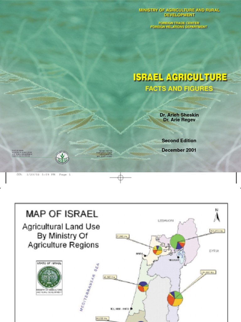 Israeli Agriculture Facts and Figures | PDF | Water Resources | Agriculture